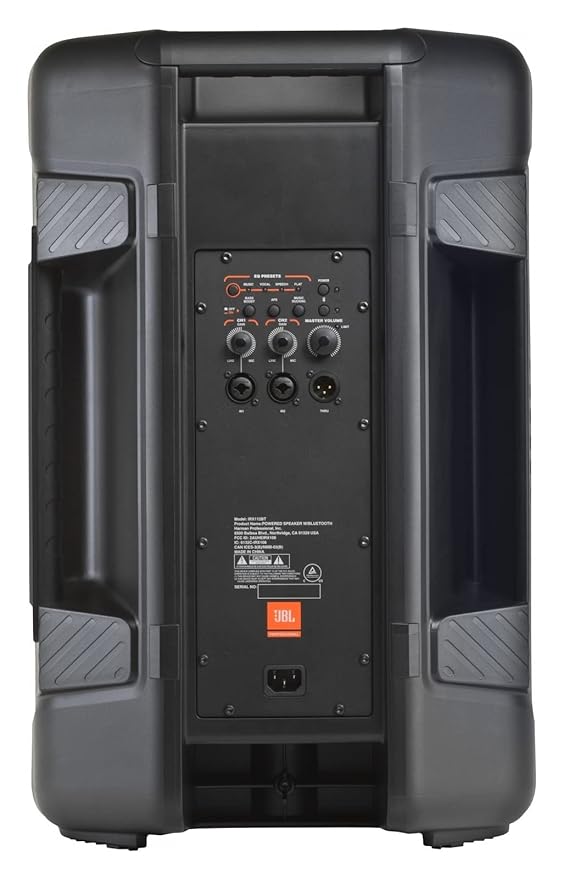 JBL Professional IRX112BT Powered 12-inch Portable PA Loudspeaker with ...